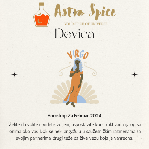 Devica Horoskop za Februar 2024 - Astro Spice